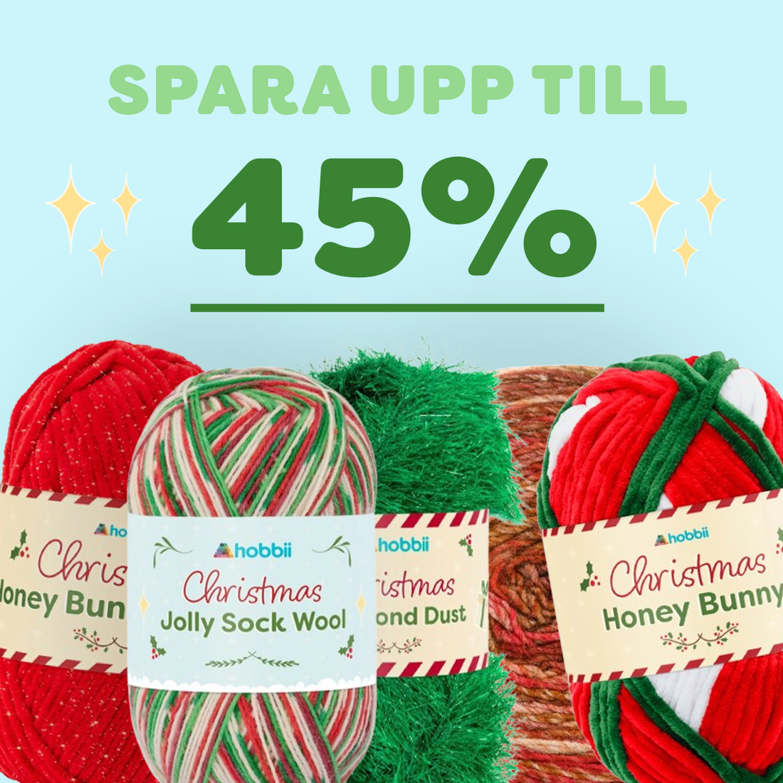 Garn och tillbehör från Hobbii.se - levererat med kärlek – Hobbii